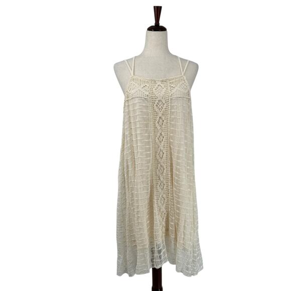 Wrangler | Dresses | Wrangler Crochet Lace Overlay Short Sundress Xxl ...